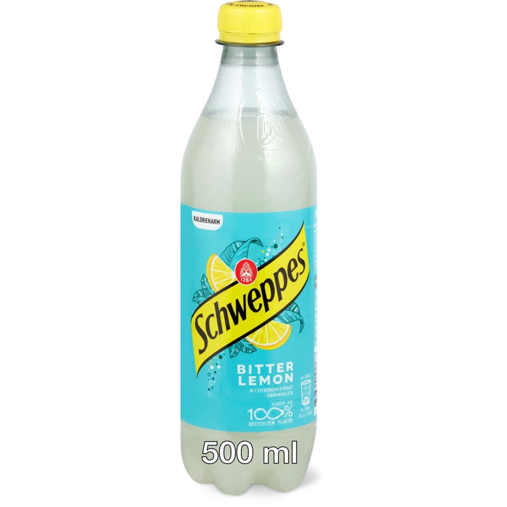 Schweppes · Bitter Lemon · Low-Calorie • Migros