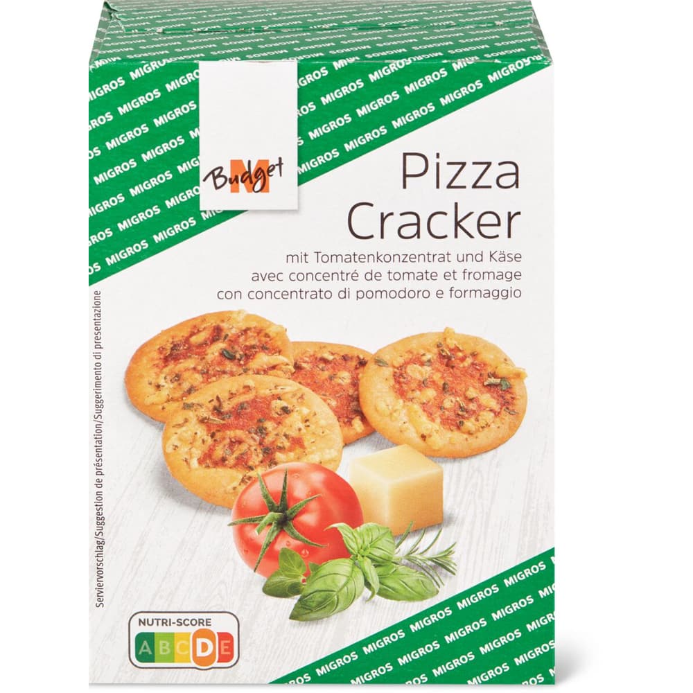 M-Budget · pizza cracker • Migros