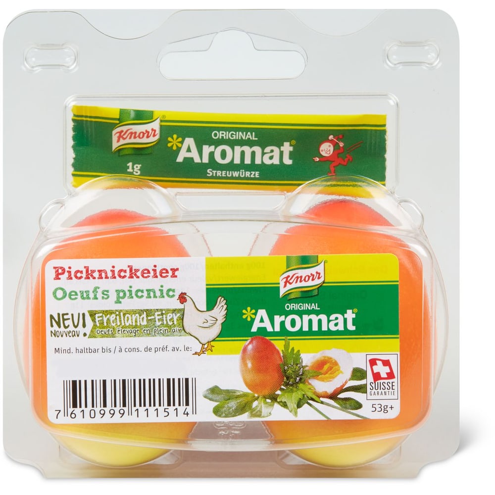 Uova picnic +Aromat CH aperto 2 x 53g+ • Migros