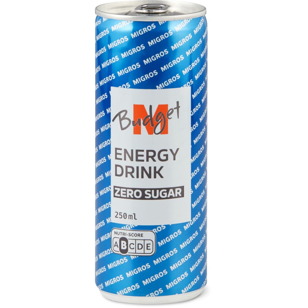 M Budget Energy Drink Zero Sugar Migros