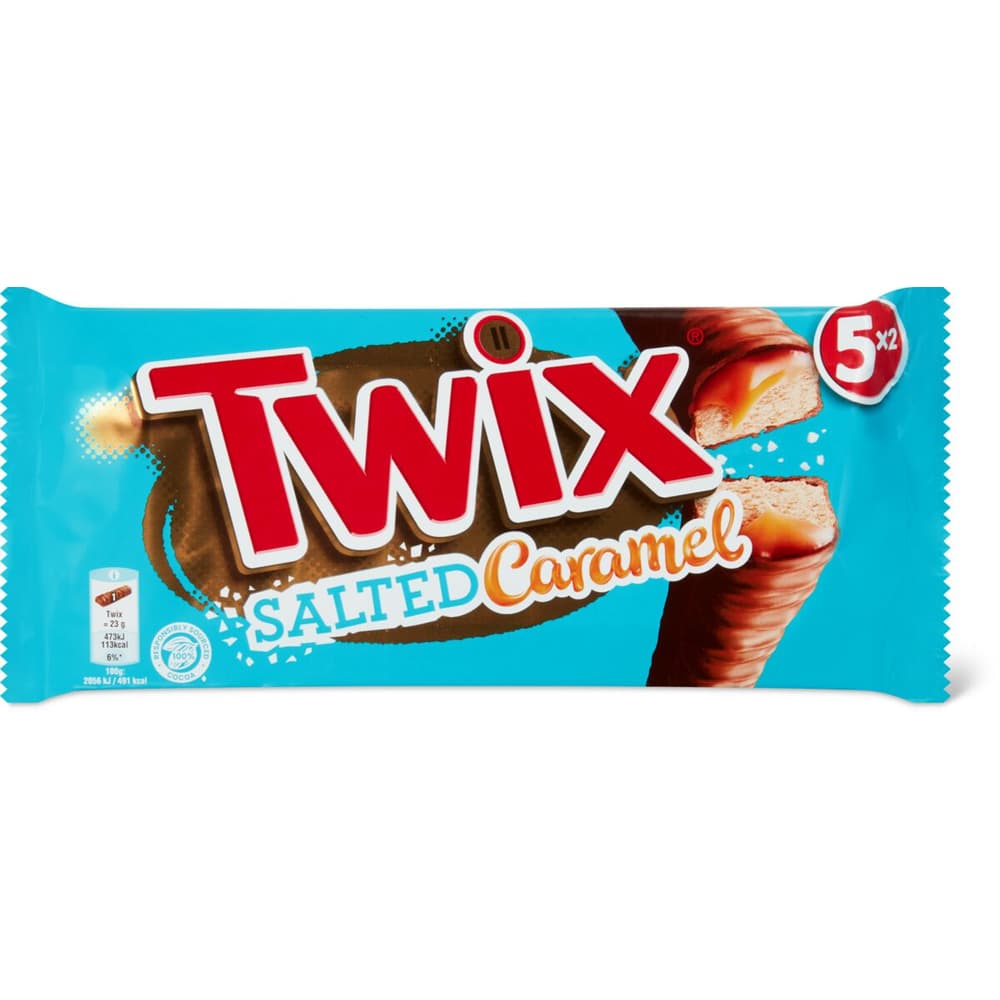 Twix · Crispy biscuit, soft caramel, milk chocolate. · Salted caramel ...