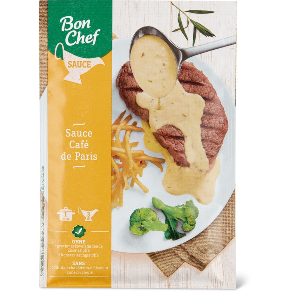 Bon Chef · Café de Paris Sauce · Café de Paris • Migros