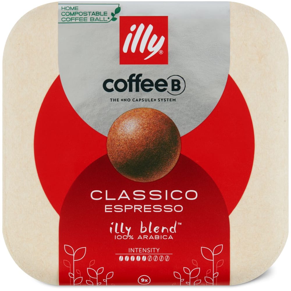 CoffeeB Illy · Kaffeebälle · Espresso Classico. Intensität: 5/9 ...