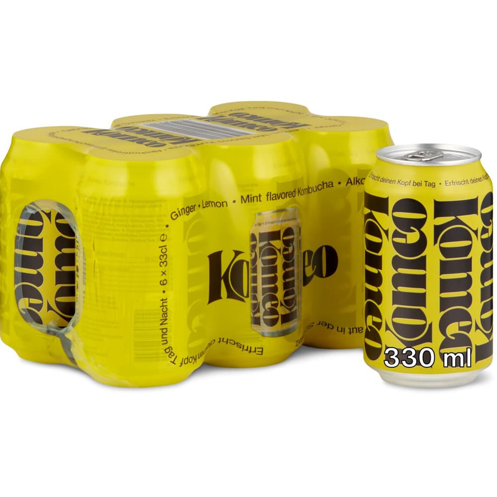 Komeo Kombucha Ginger Lemon • Migros