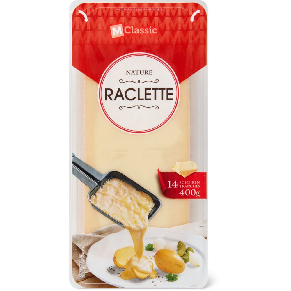 M-Classic · Raclette · Natur - 14 Scheiben • Migros
