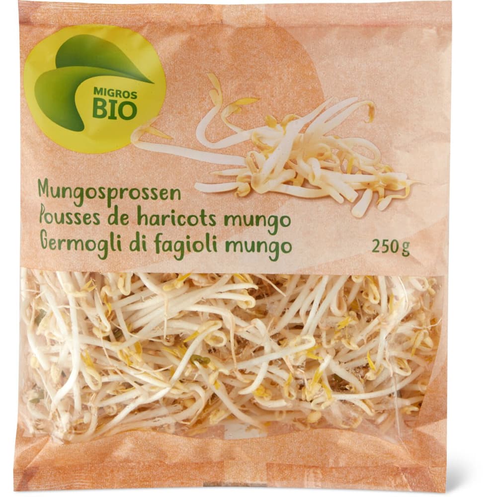 Migros Bio · Mungobohnen-Sprossen • Migros