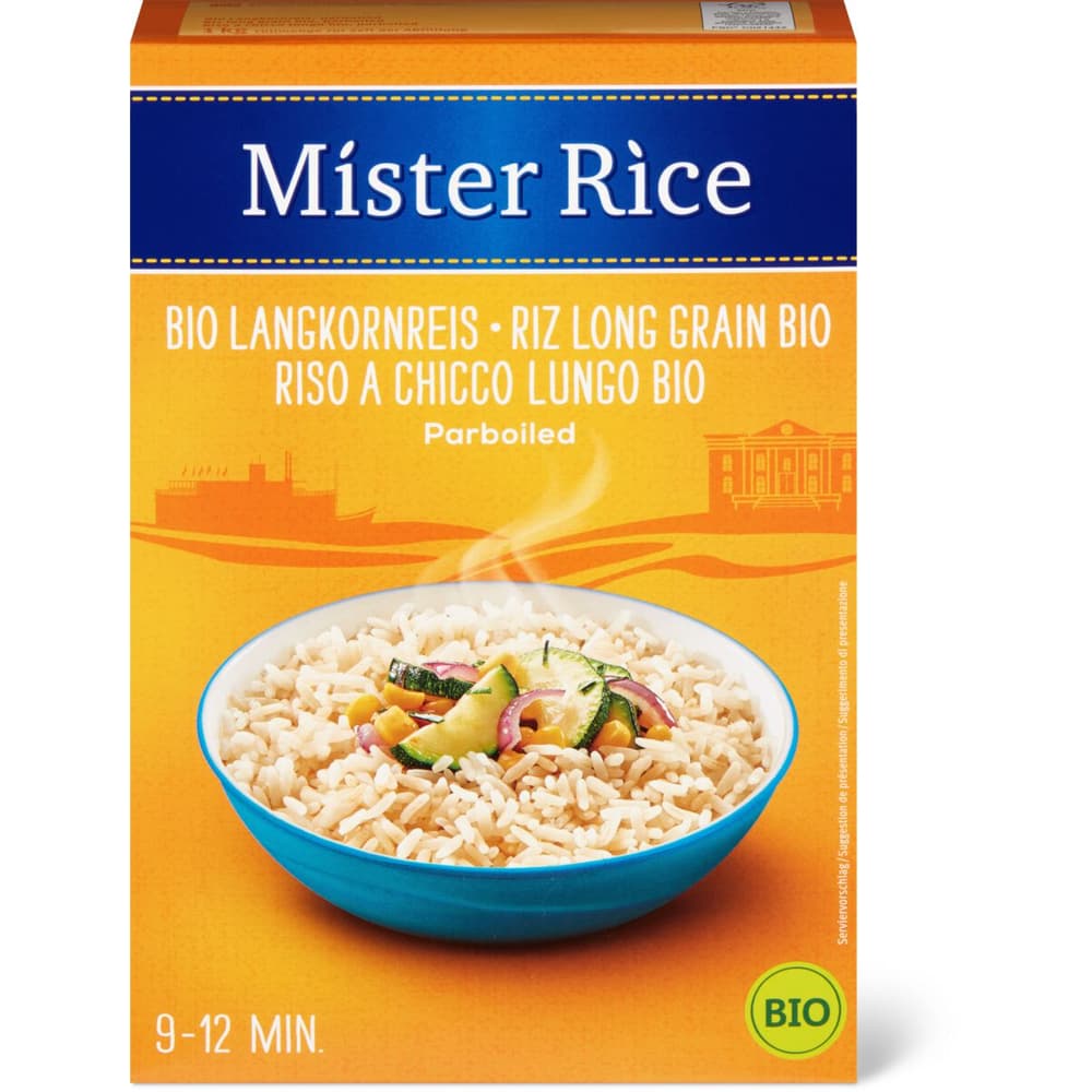 Mister Rice Bio · long grain rice · Carolina • Migros