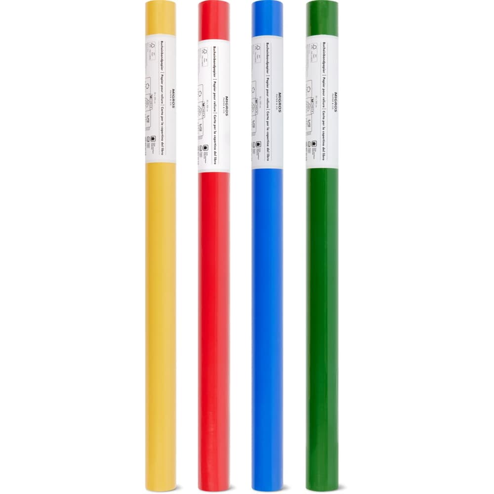 Bucheinbandpapier 3m x 50cm uni • Migros