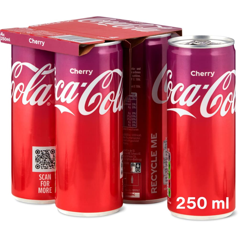 Coca-Cola · Bevanda gassata · ciliegia • Migros