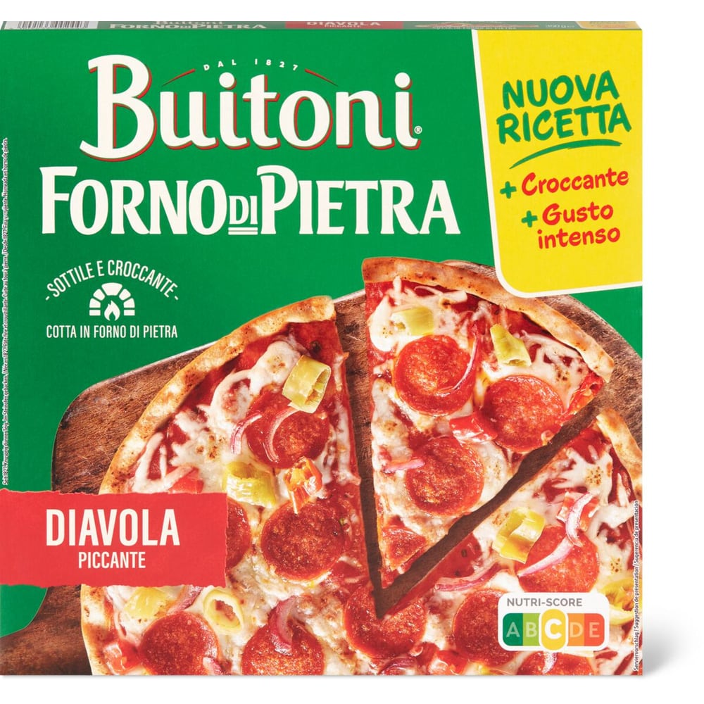 Buitoni Forno di Pietra · Pizza · Diavola • Migros Online