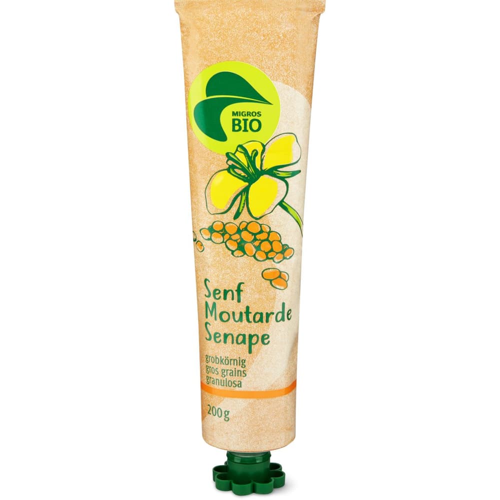 Achat Bio · Moutarde gros grain • Migros