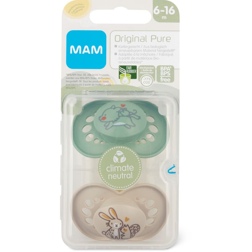 MAM Original Pure · Nuggi · Ab 6 Monaten • Migros