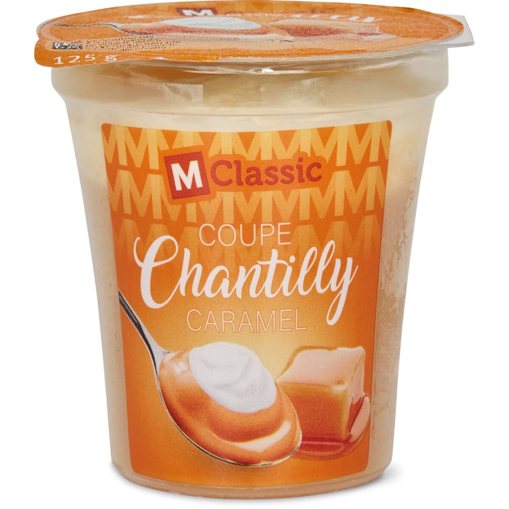 M-Classic · Coupe Chantilly · Caramel • Migros
