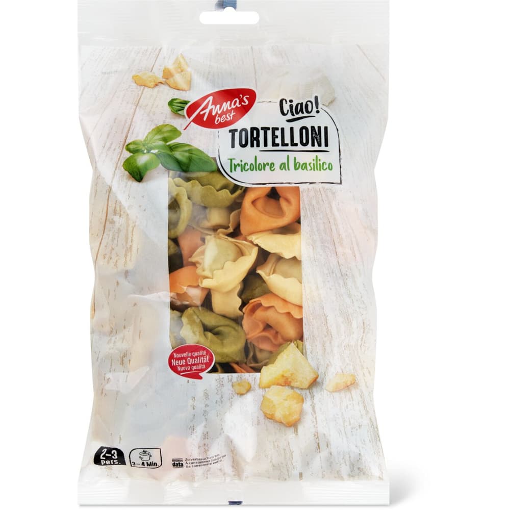 Anna's Best · Tortelloni · con formaggio e basilico • Migros