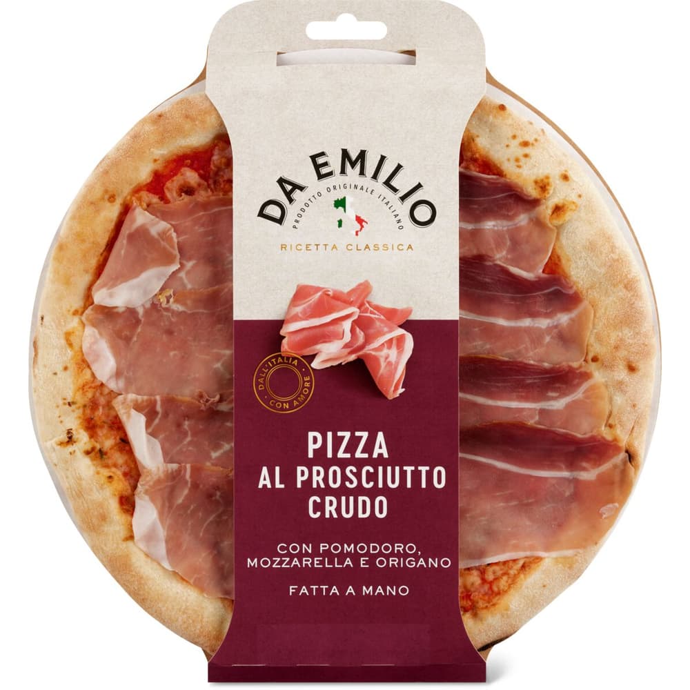 Da Emilio · Pizza · Prosciutto crudo • Migros