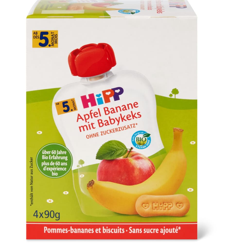 Hipp · HIPP BIO POUCH APPLE BAN.BISC • Migros