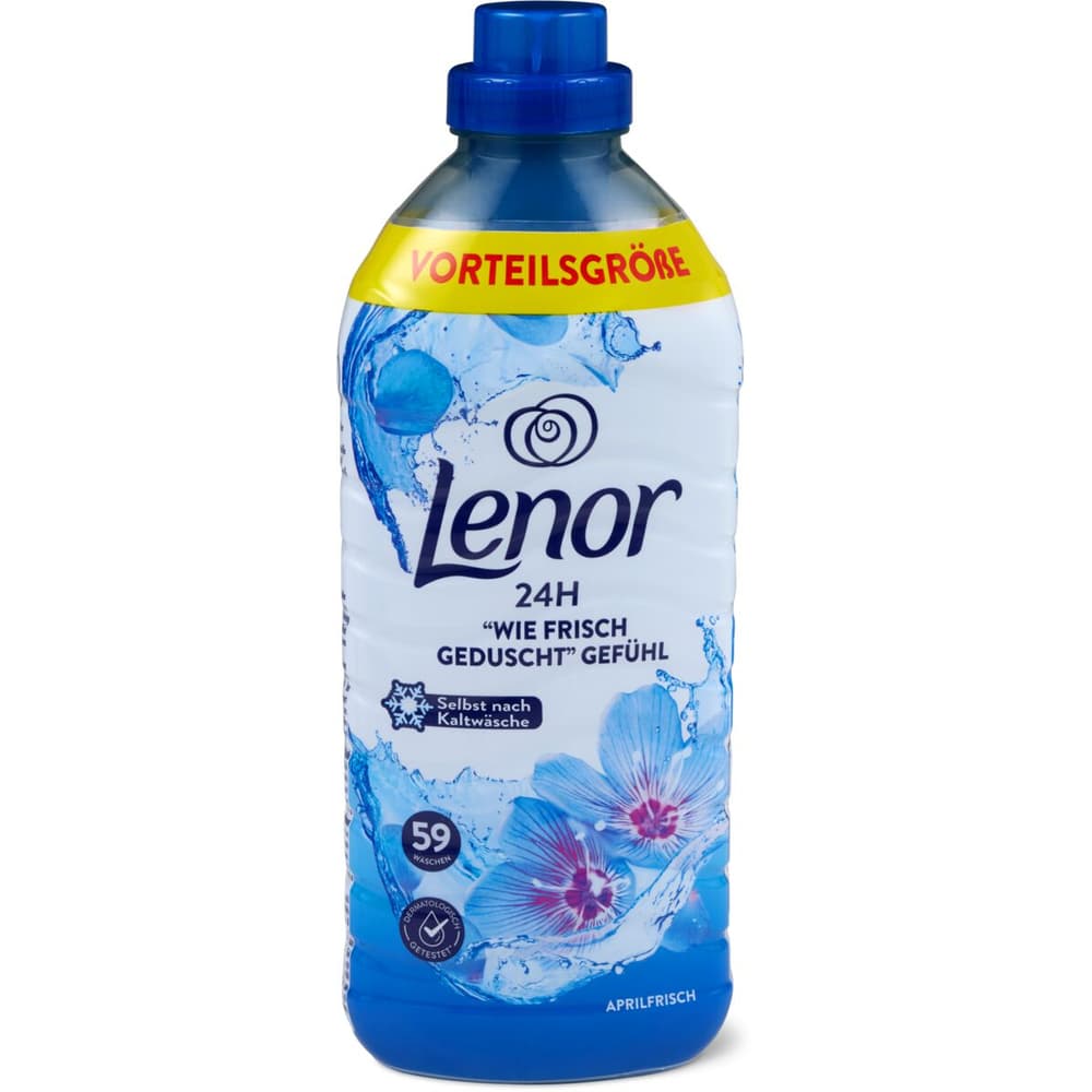 Lenor · Fabric softener · 59 wash cycles, April fresh • Migros