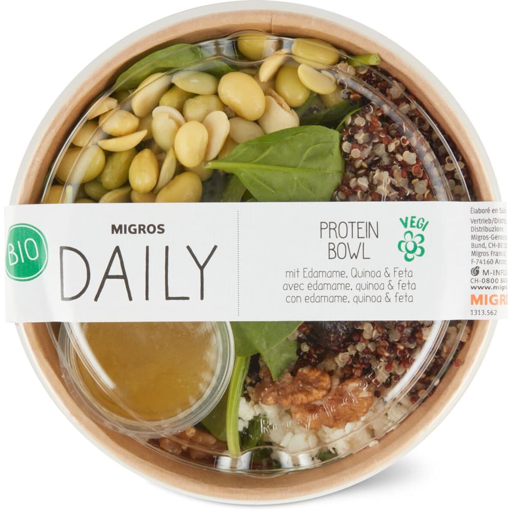 Migros Daily Bio Protein Bowl • Migros