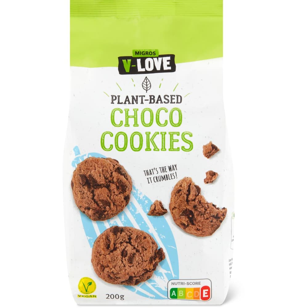 V-Love · choco cookies • Migros