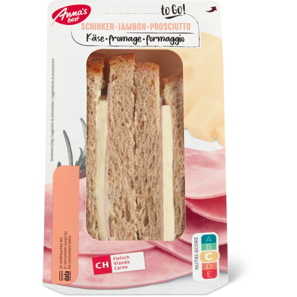 Anna's Best sandwich prosciutto formaggio • Migros