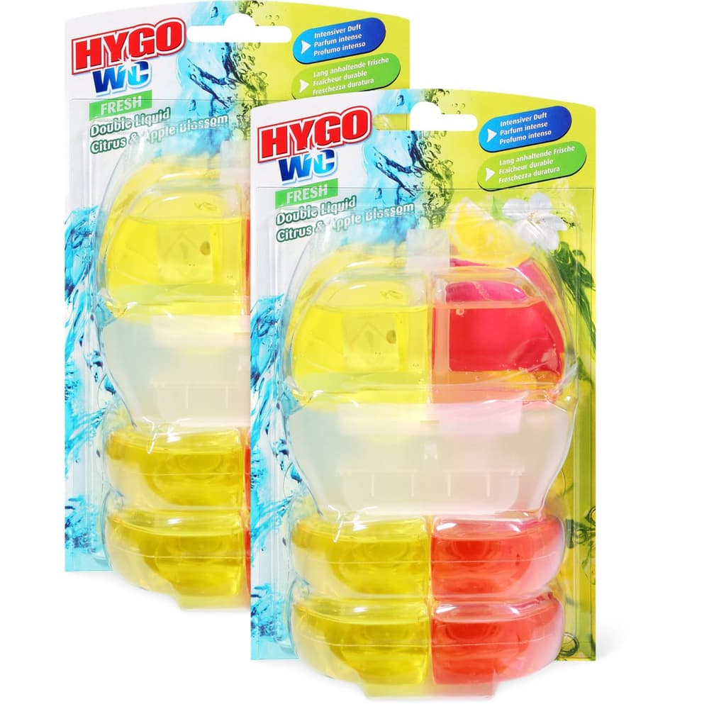Hygo WC · WC-Block · 2 x 100g, Citrus & Apple Blossom • Migros