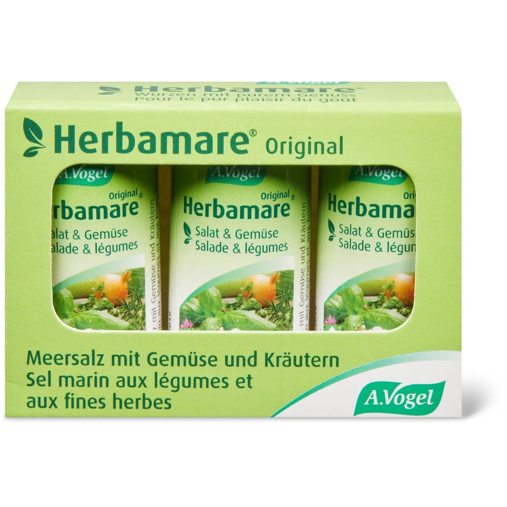 A. Vogel Herbamare · Sale marino biologico · con verdure • Migros