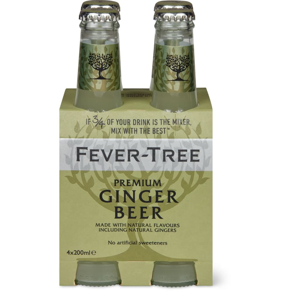 Fever Tree Ginger Beer · Carbonated soft drink • Migros