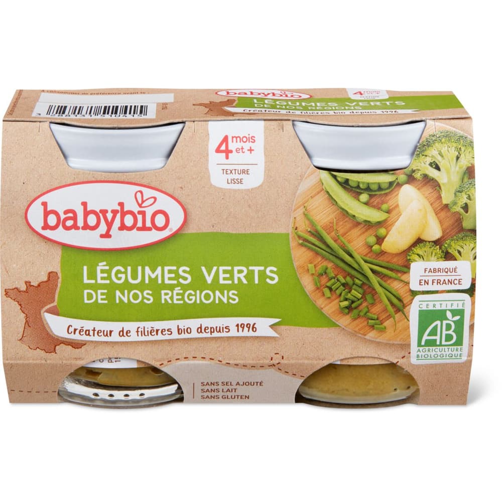 Babybio Grünes Gemüse 130g • Migros
