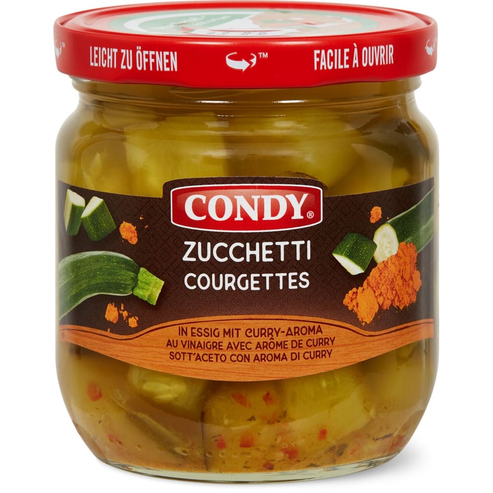 Condy · courgettes au curry • Migros