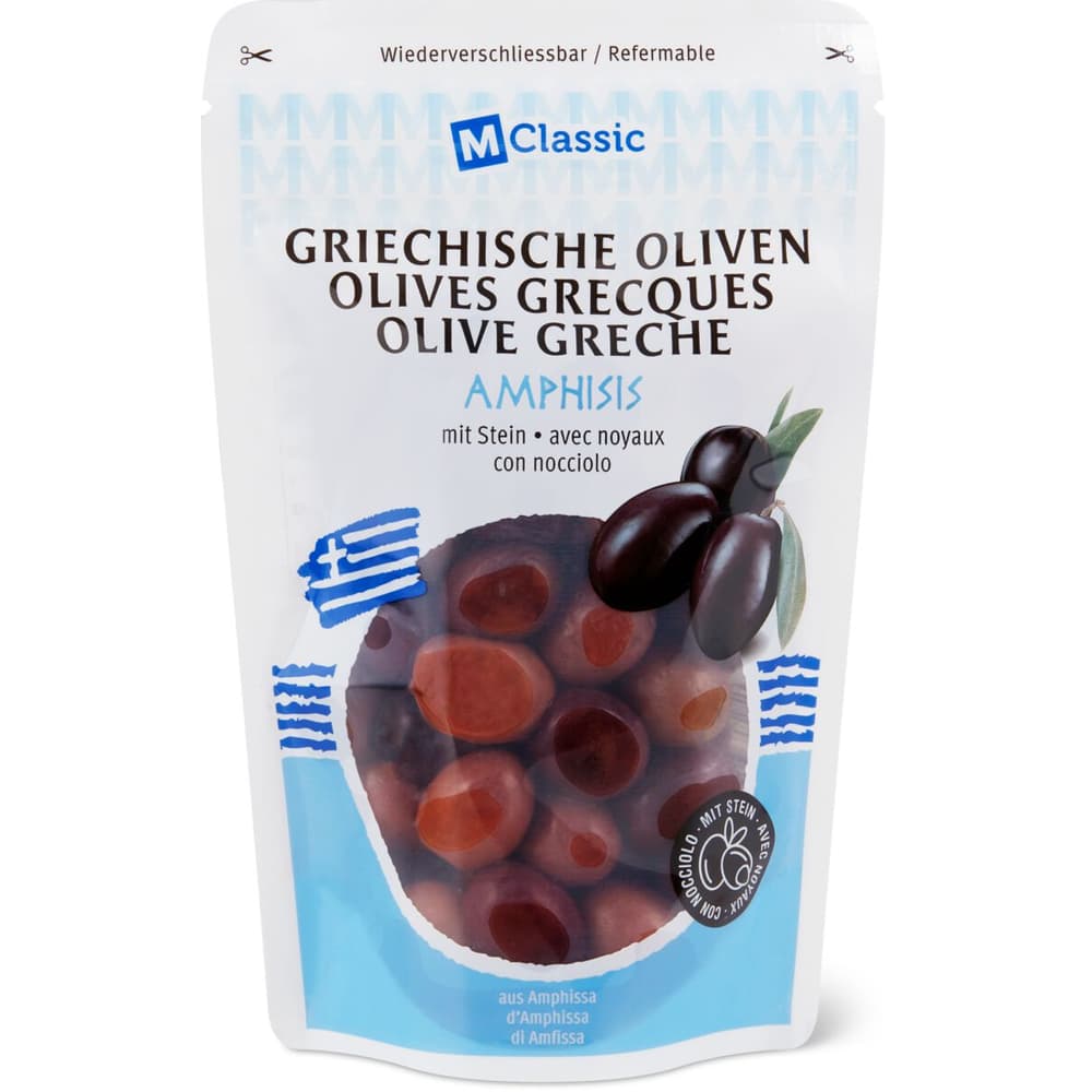 M-Classic · Griechische Oliven schwarz • Migros