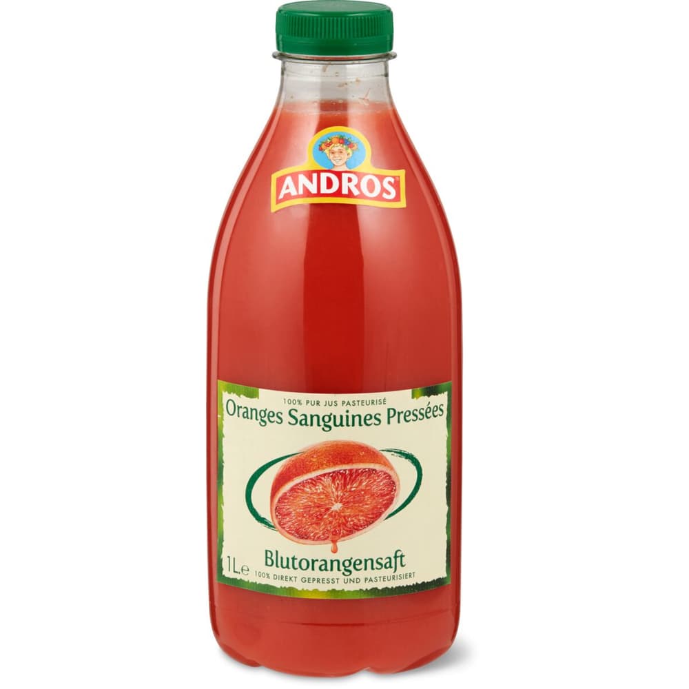 Kaufen Andros · Blutorangensaft · 100% direkt gepresst • Migros
