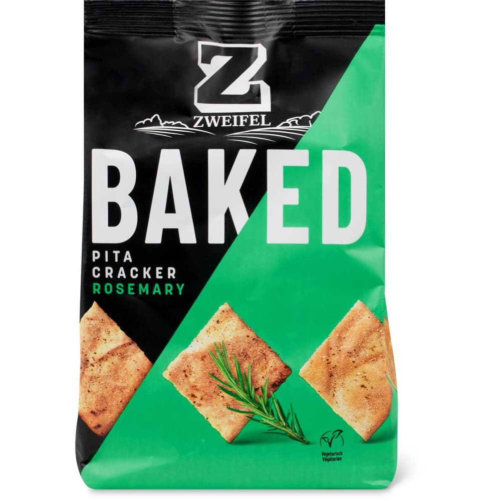 Zweifel Baked · cracker pita · rosemary • Migros