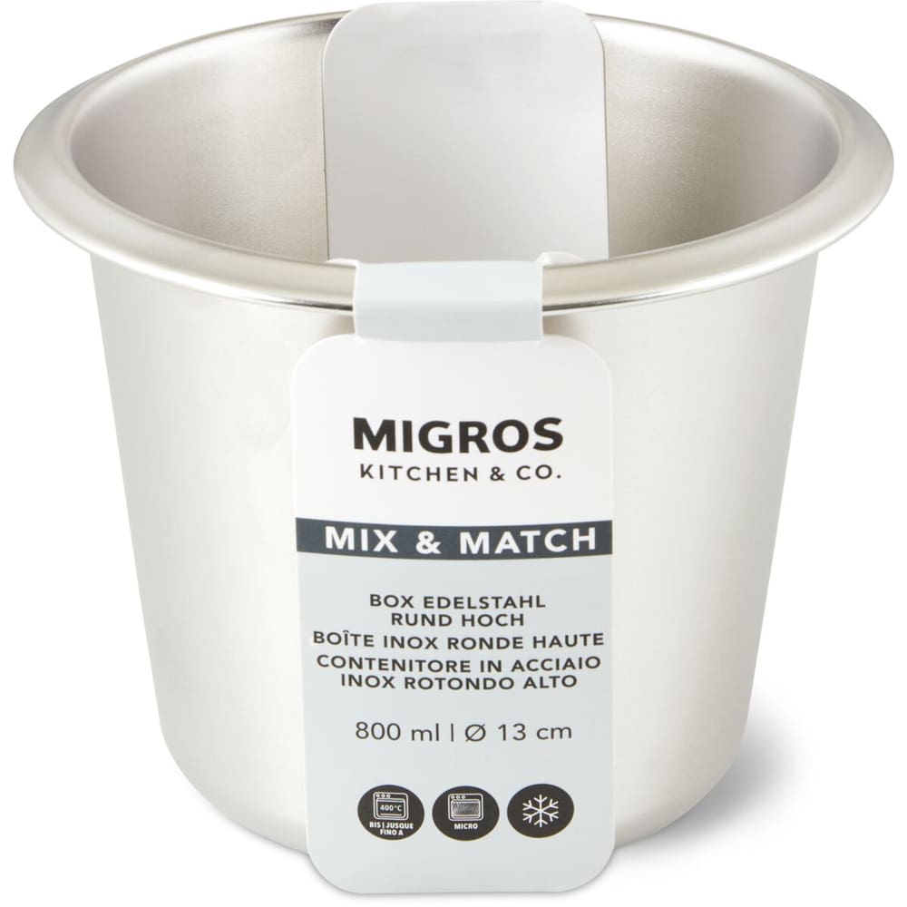 Kitchen & Co. Mix&M. Box Edelst. rd 0.8L • Migros