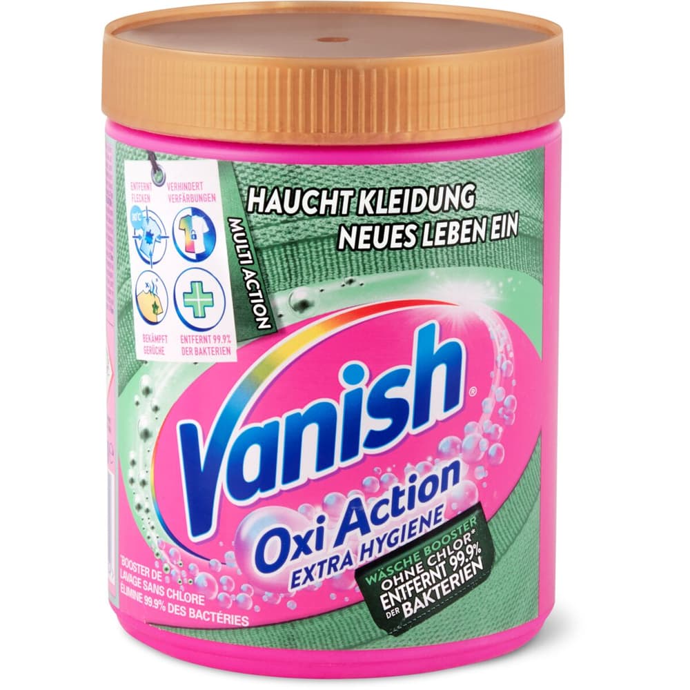 Vanish · Oxi Action Hygiene Pulver • Migros