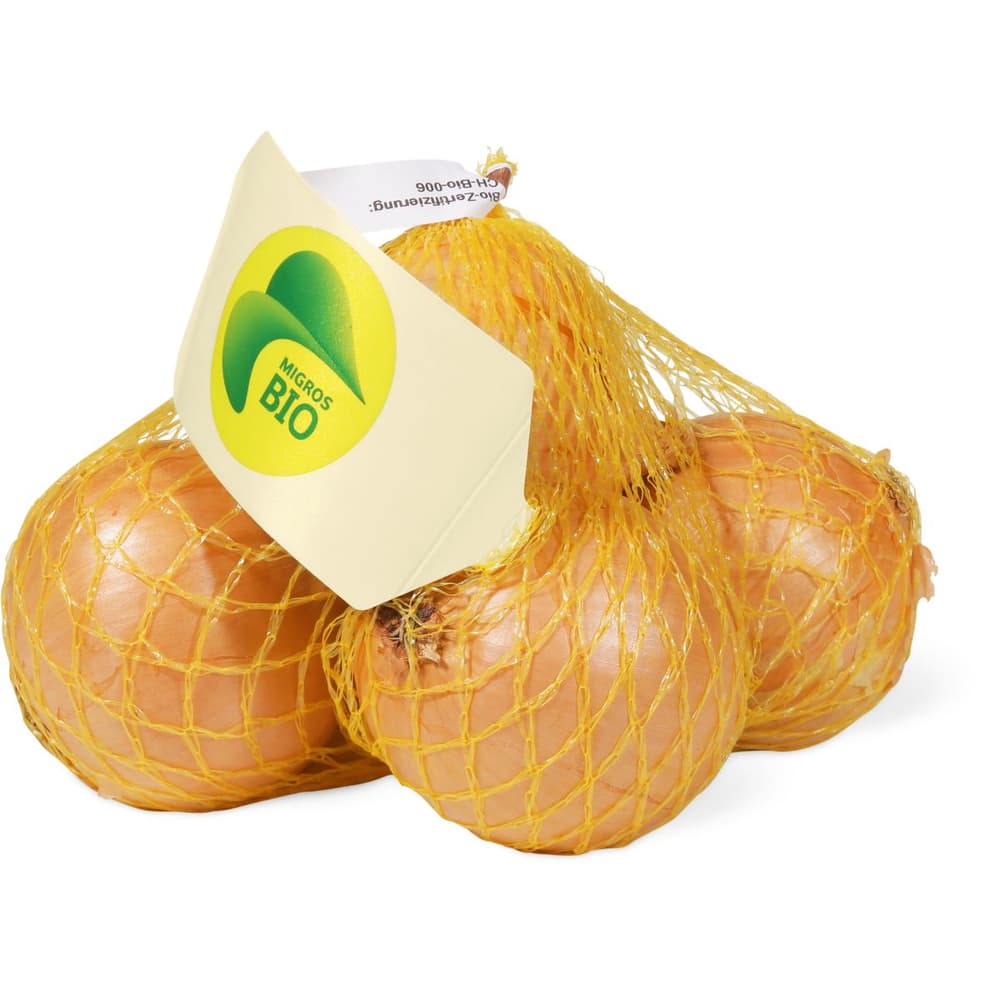 Achat Migros Bio · Oignons • Migros