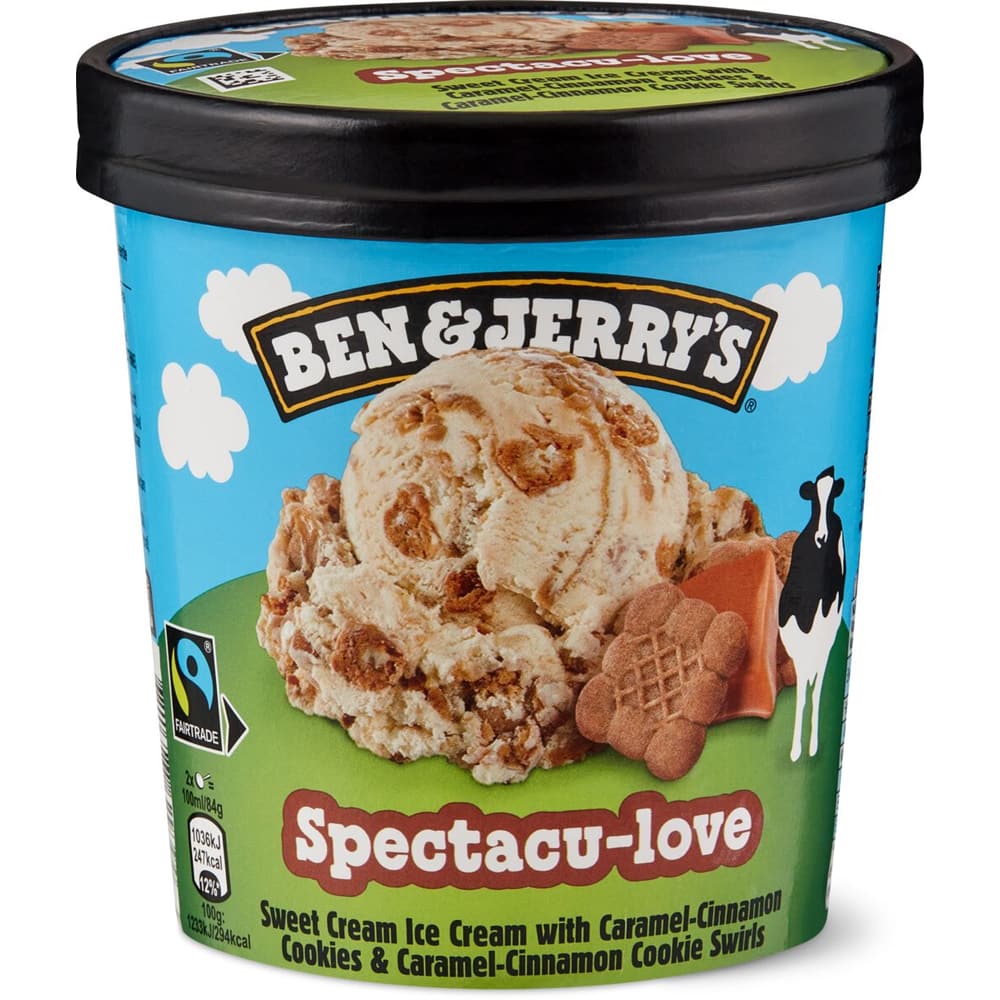 Ben & Jerry's · Ice cream · Spectacu-love • Migros Online