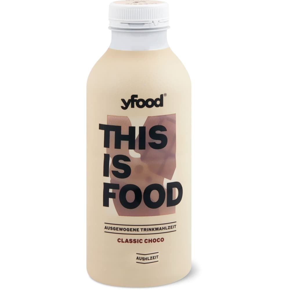 yfood This is food · Drink · Classic Choco • Migros