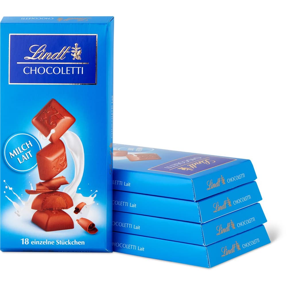 Lindt Chocoletti · Chocolate bars · Milk • Migros