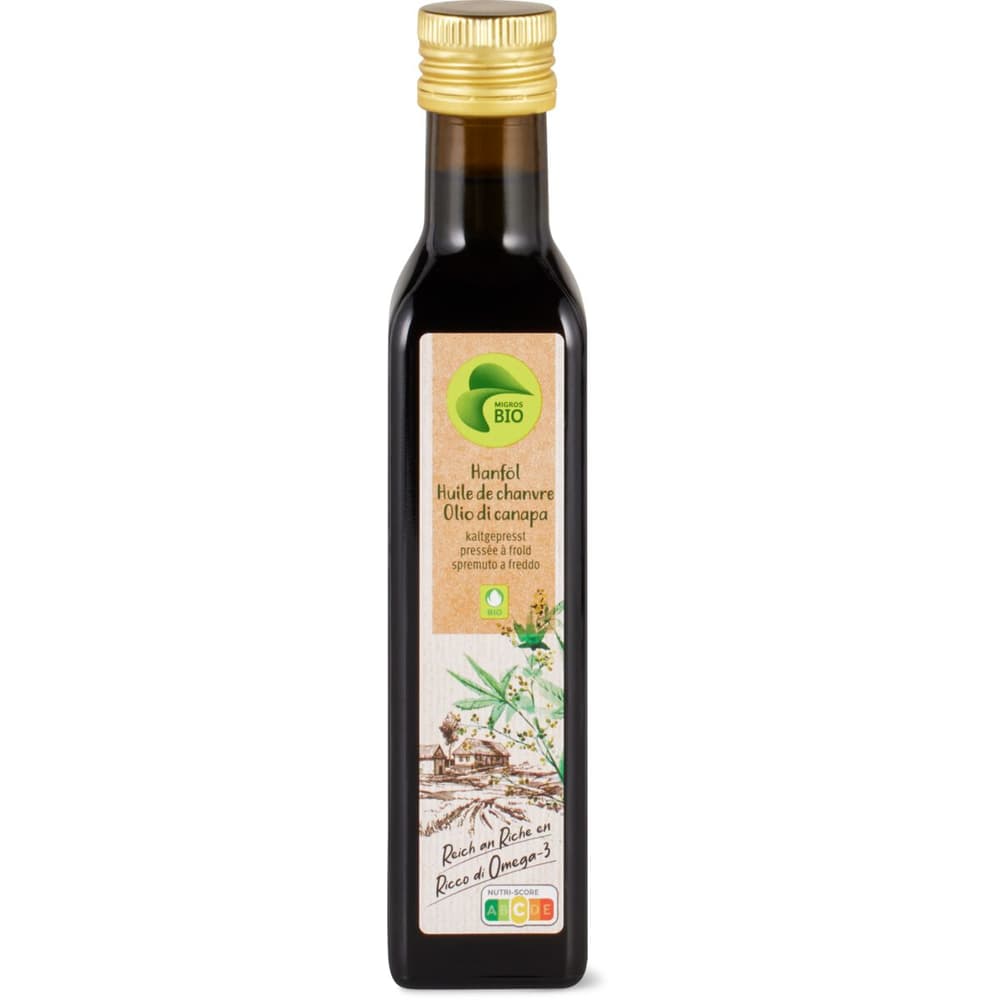 Migros Bio · Hanföl, kaltgepresst • Migros