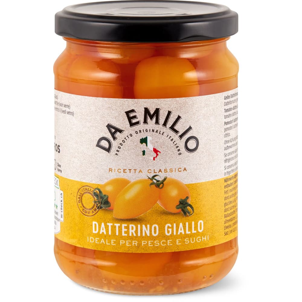 Da Emilio · yellow date tomatoes • Migros Online