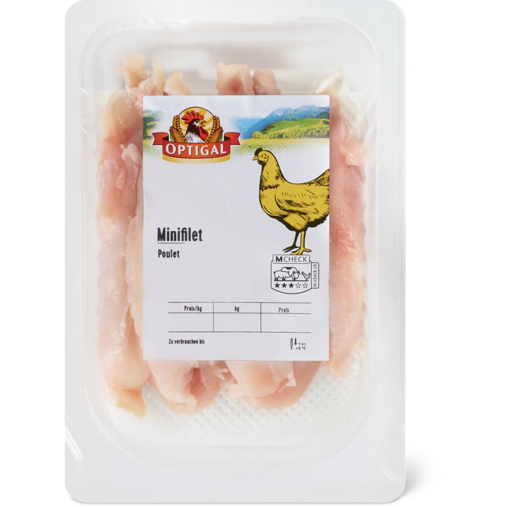 Optigal · Chicken mini fillets • Migros