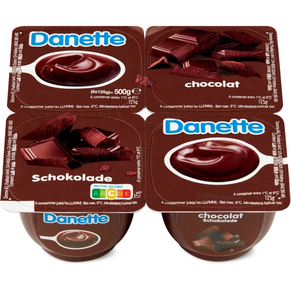 Danette · Crème dessert · Chocolat • Migros