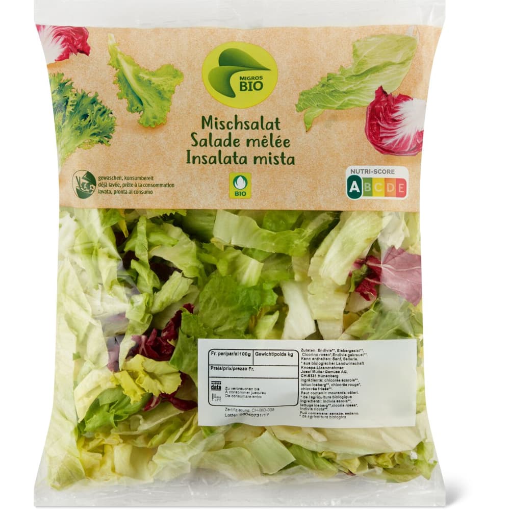 Migros Bio · Mixed salad · Organic • Migros