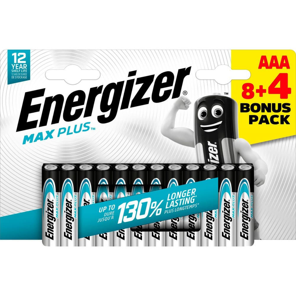 Energizer · MaxPlus AAA 8+4 • Migros