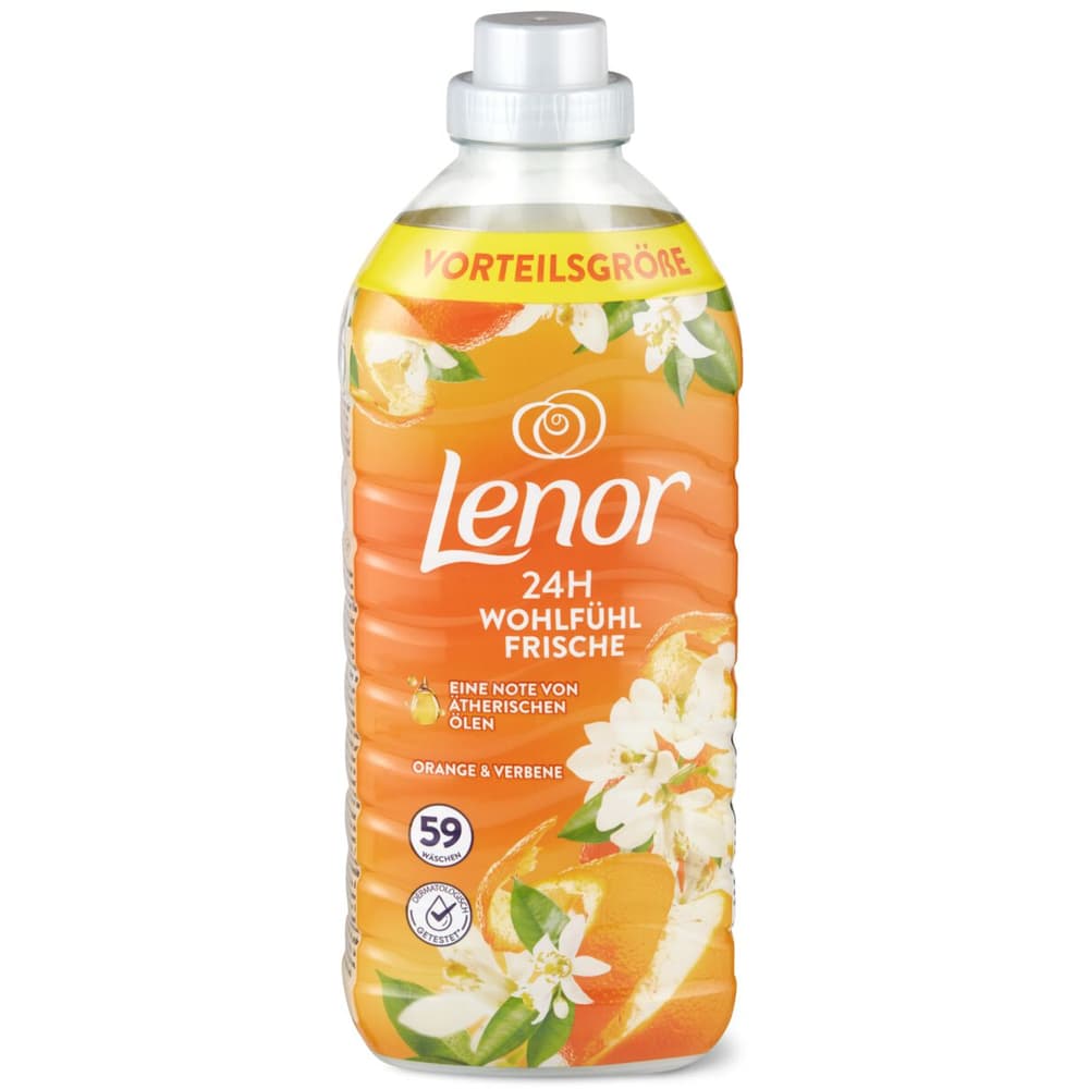 Lenor · Fabric softener · 59 wash cycles, Orange & Verbena • Migros