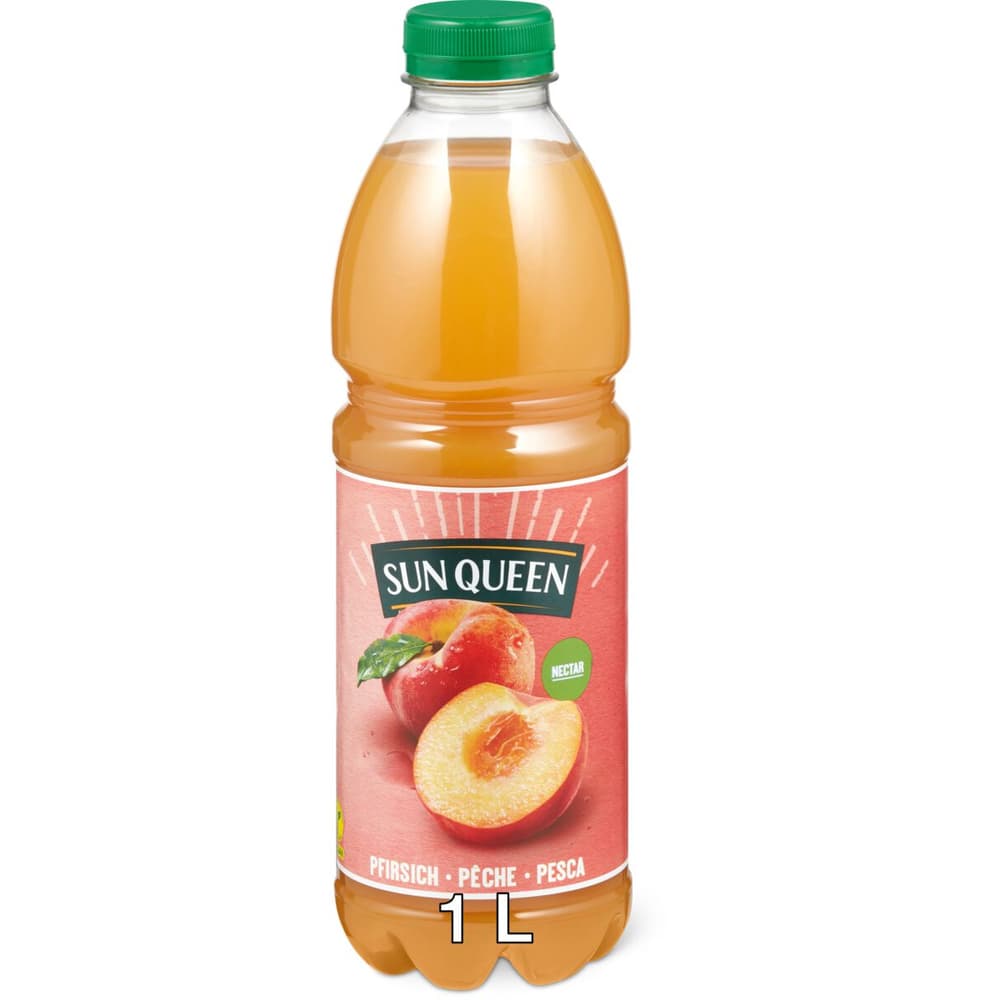 Sun Queen · Jus de fruit · Pêche • Migros