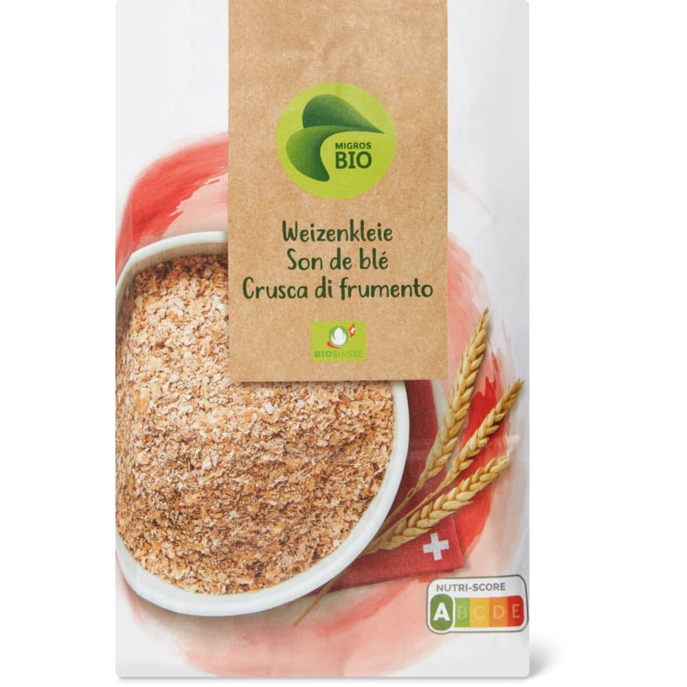 Migros Bio Schweizer Weizenkleie • Migros