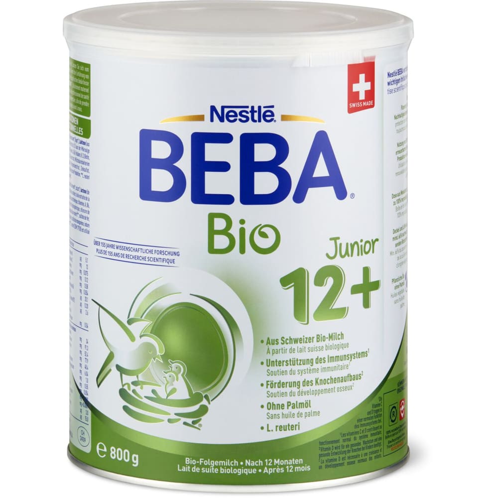 BEBA Bio 12+ · Folgemilch · Ab 12 Monaten • Migros