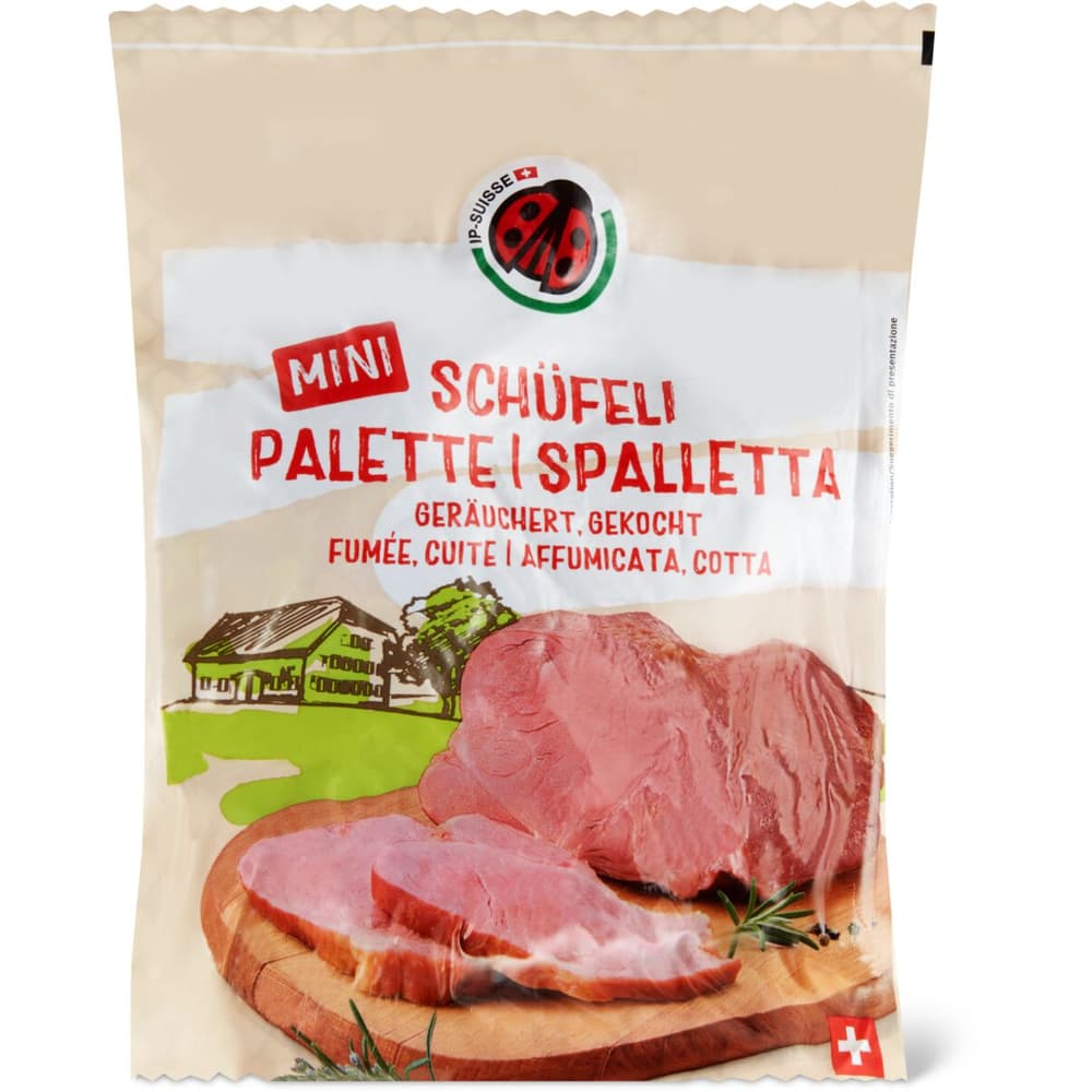 IP-SUISSE · Palette · fumée, cuite, mini • Migros