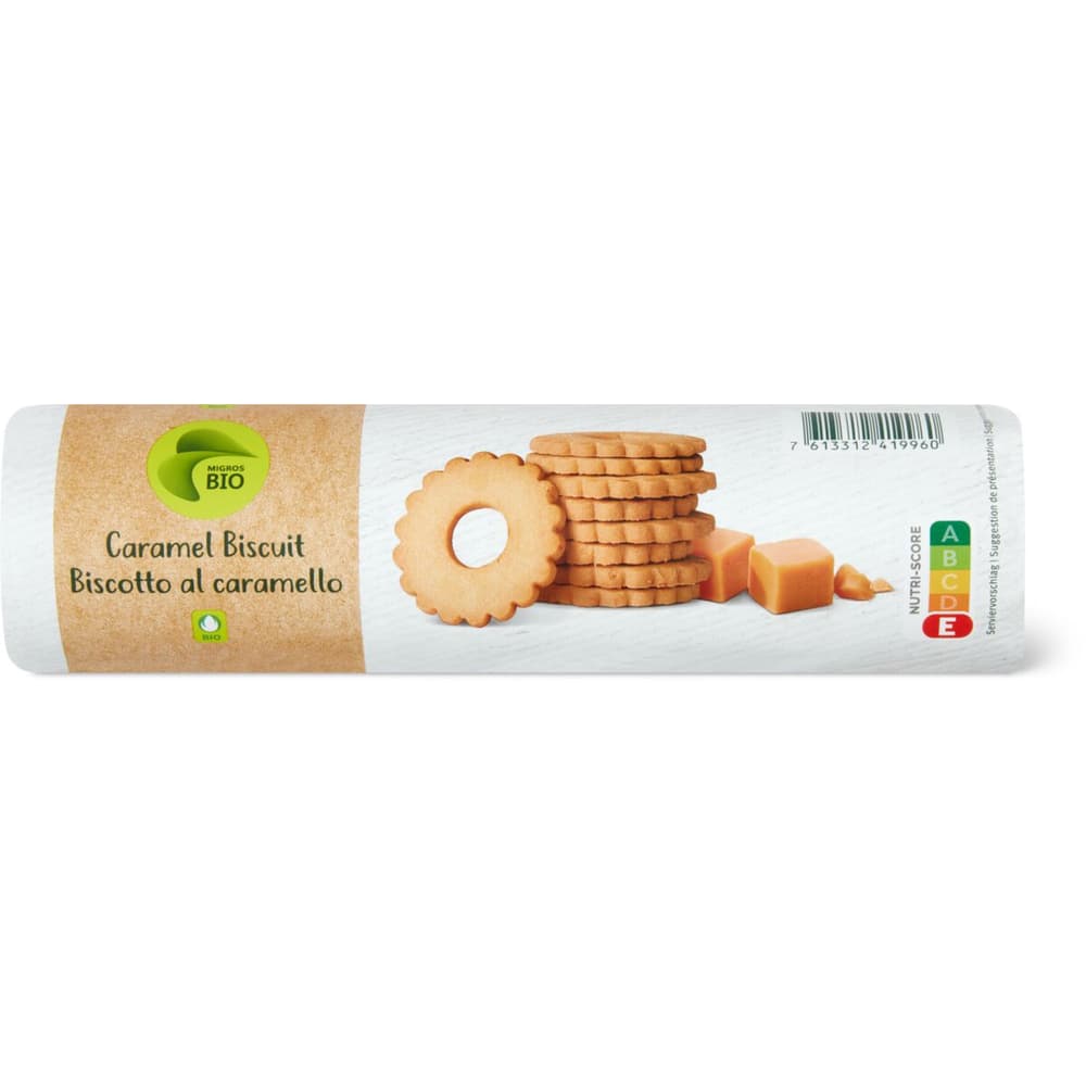 Migros Bio · biscuits caramel • Migros